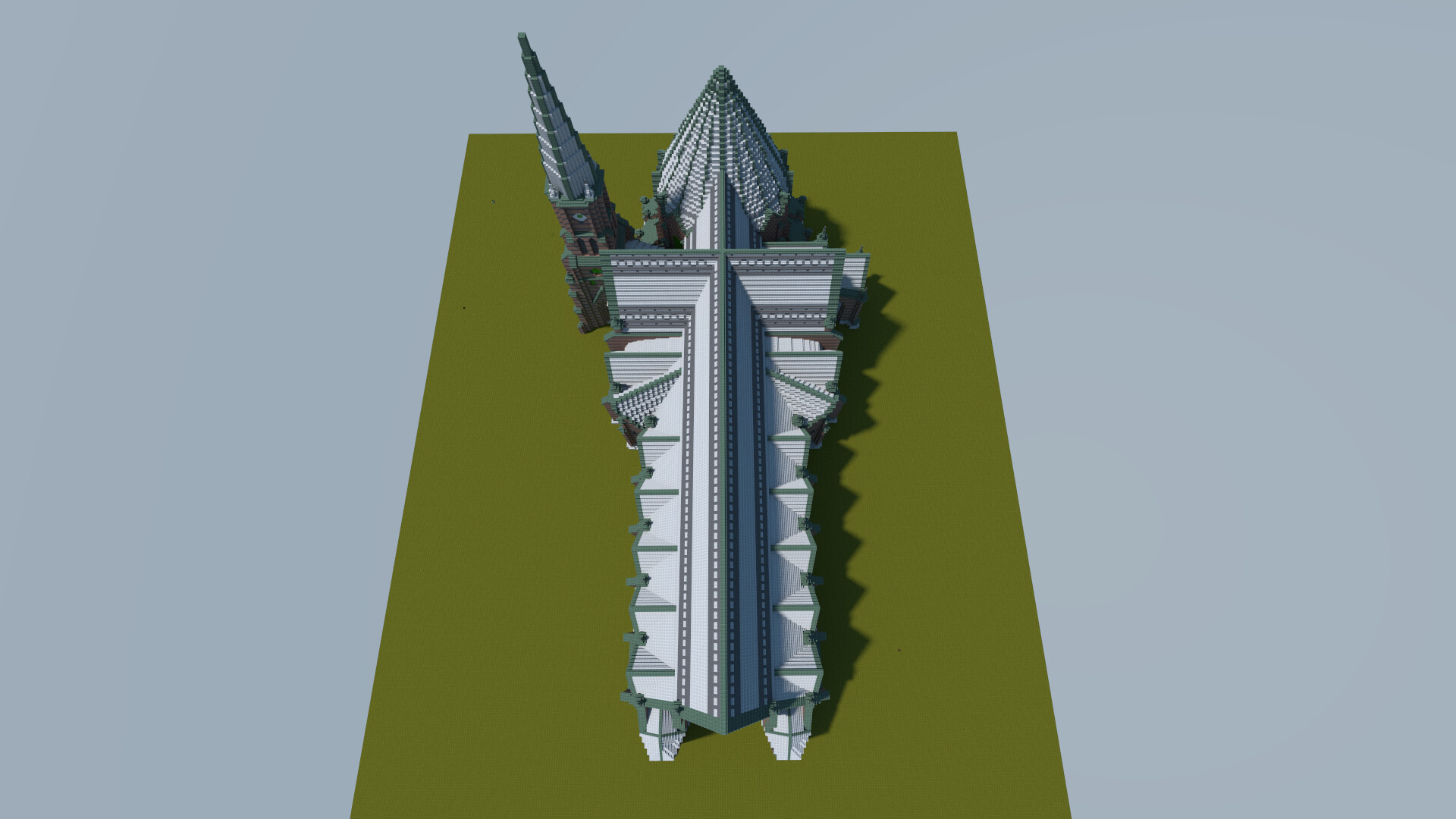 Oscar fredriks - inspired cathedral (WIP) Minecraft Map