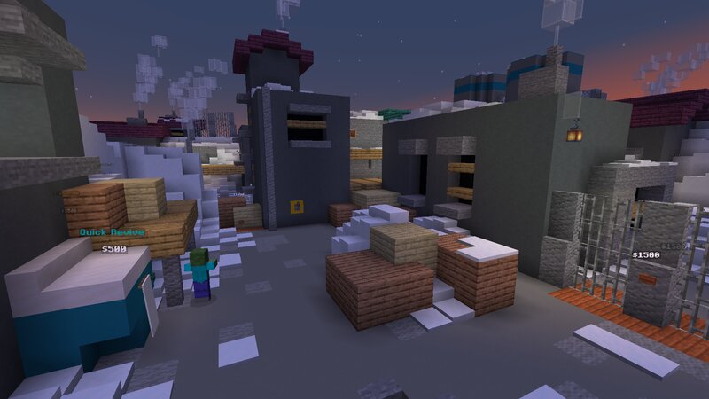 Snow Den | A Minecraft Zombies Map Minecraft Map