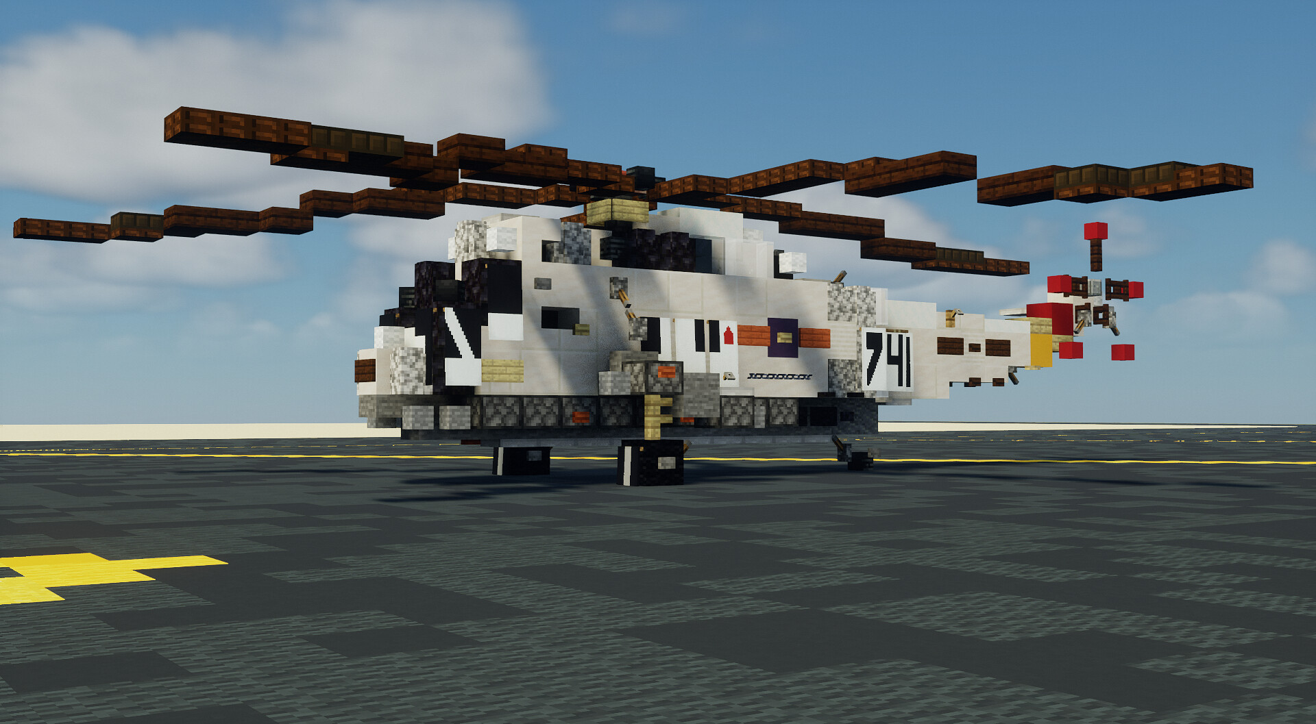SH-3 Seaking - 1.5:1 Scale Minecraft Map