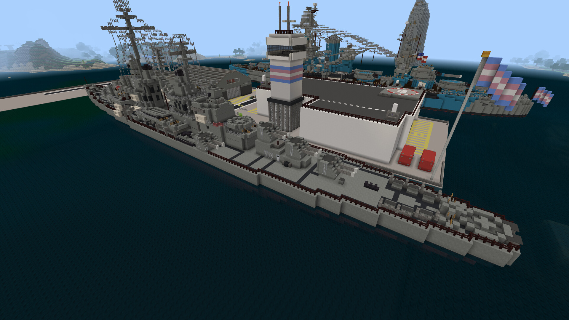 USS Atlanta CL-51 Minecraft Map