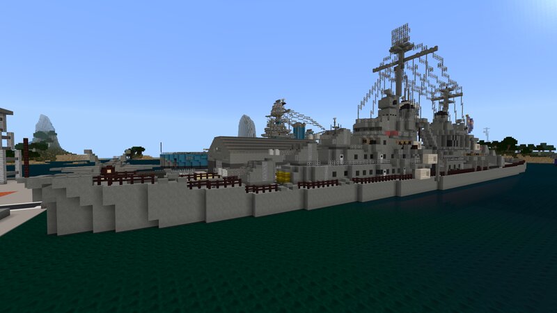 USS Atlanta CL-51 Minecraft Map