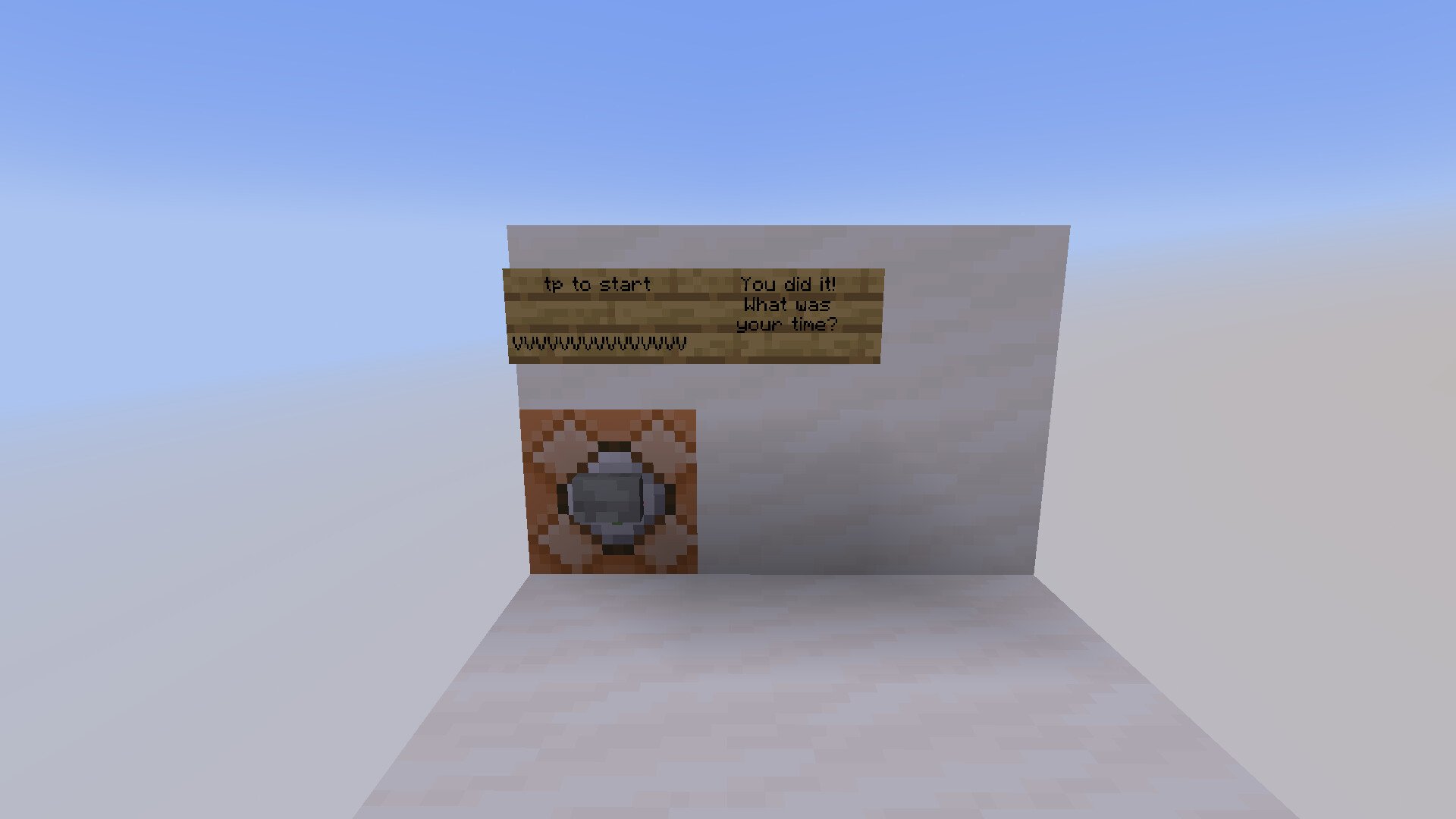 Clutching - Map 1 Minecraft Map