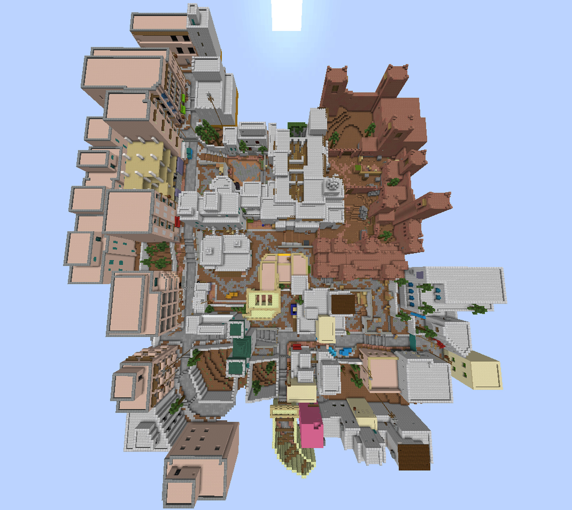 Dust II (CS-GO) Minecraft Map