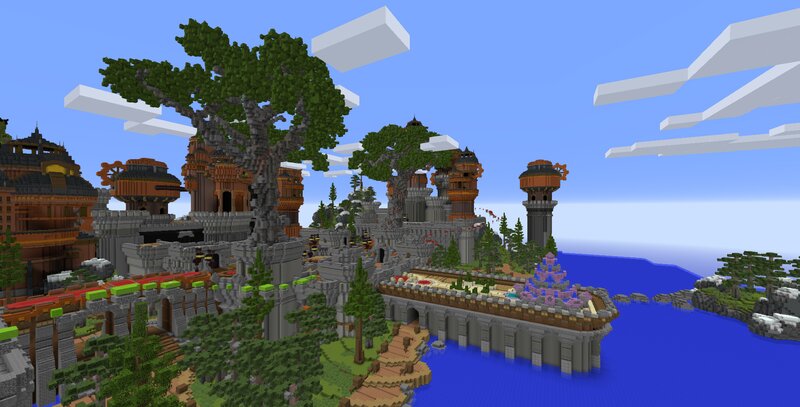 Fortress Spawn Minecraft Map