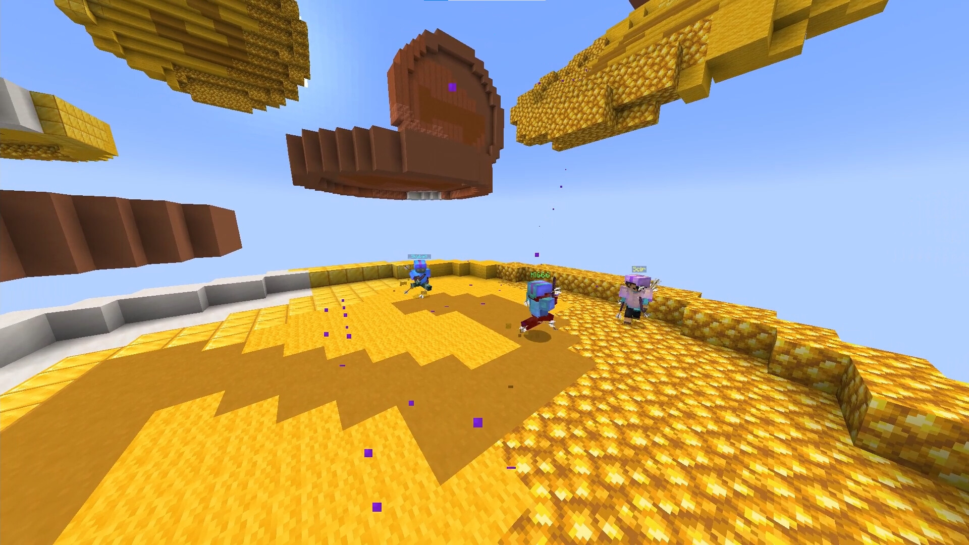 Fly & Fall - Minigame PvP map Minecraft Map