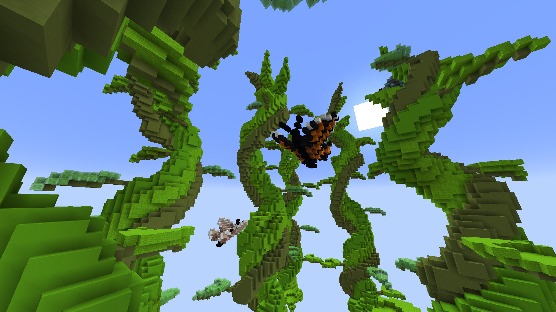 Fly & Fall - Minigame PvP map Minecraft Map