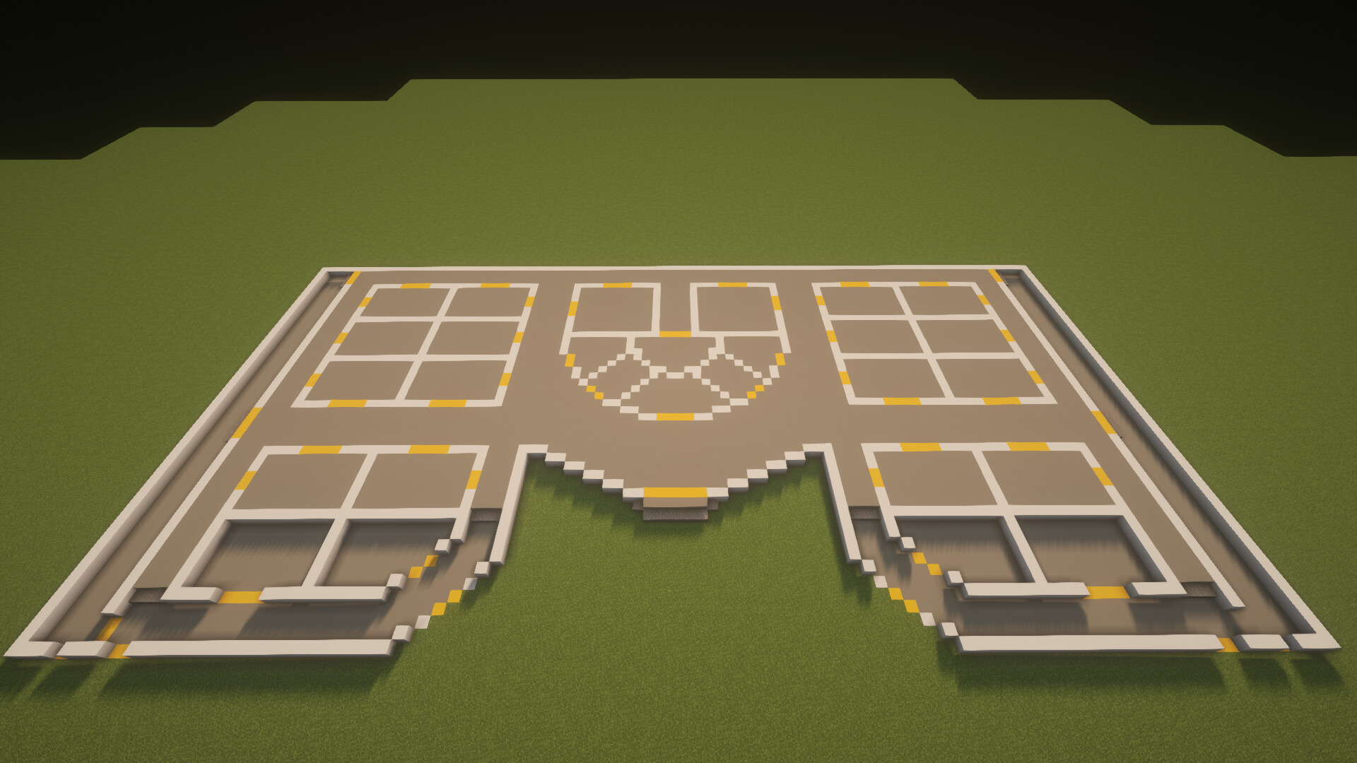 Shooping Mall Floorplan (+ Download) Minecraft Map