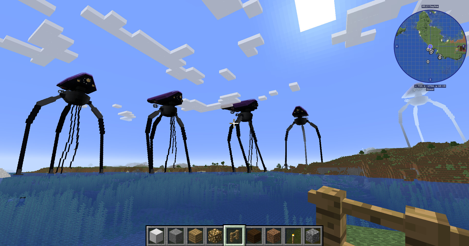 War of the Worlds Minecraft Map