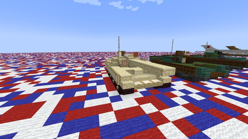 Iraqi T-72 Minecraft Map