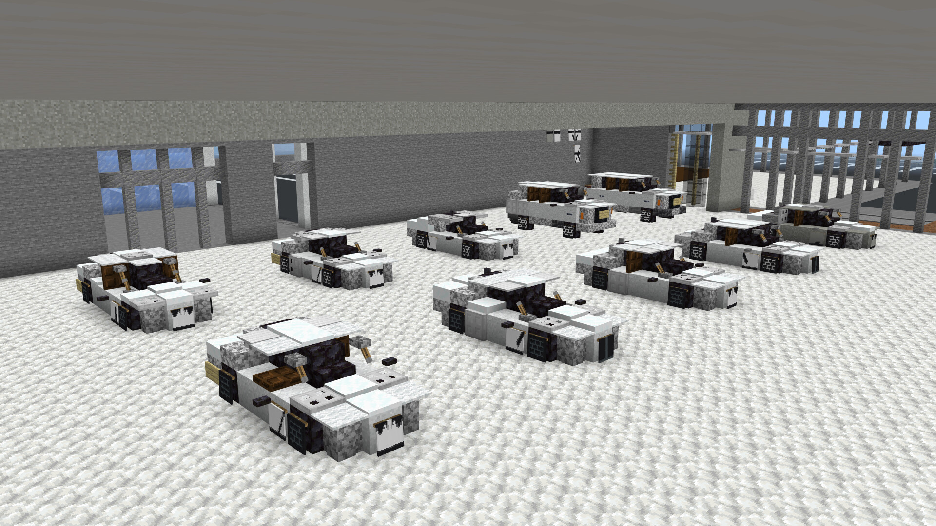 1.5:1 2022 BMW Models + 1000RR Minecraft Map