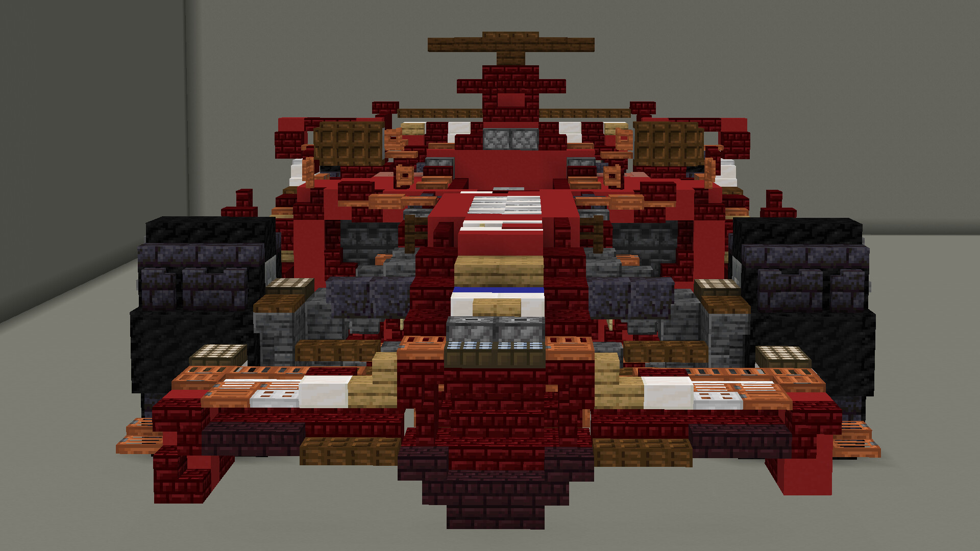 Ferrari F2007 F1 Car 10:1 Scale Minecraft Map