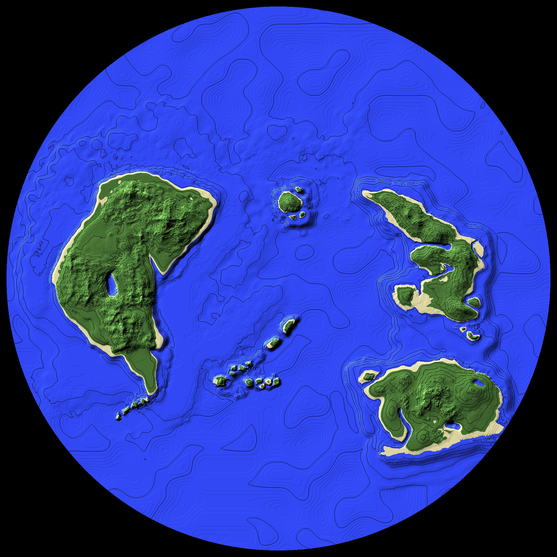 Caladan. A Dune Minecraft Map Minecraft Map