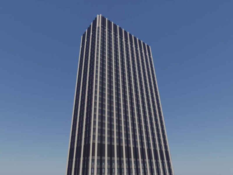 State of Georgia Building (2 Peachtree Street) Minecraft Map