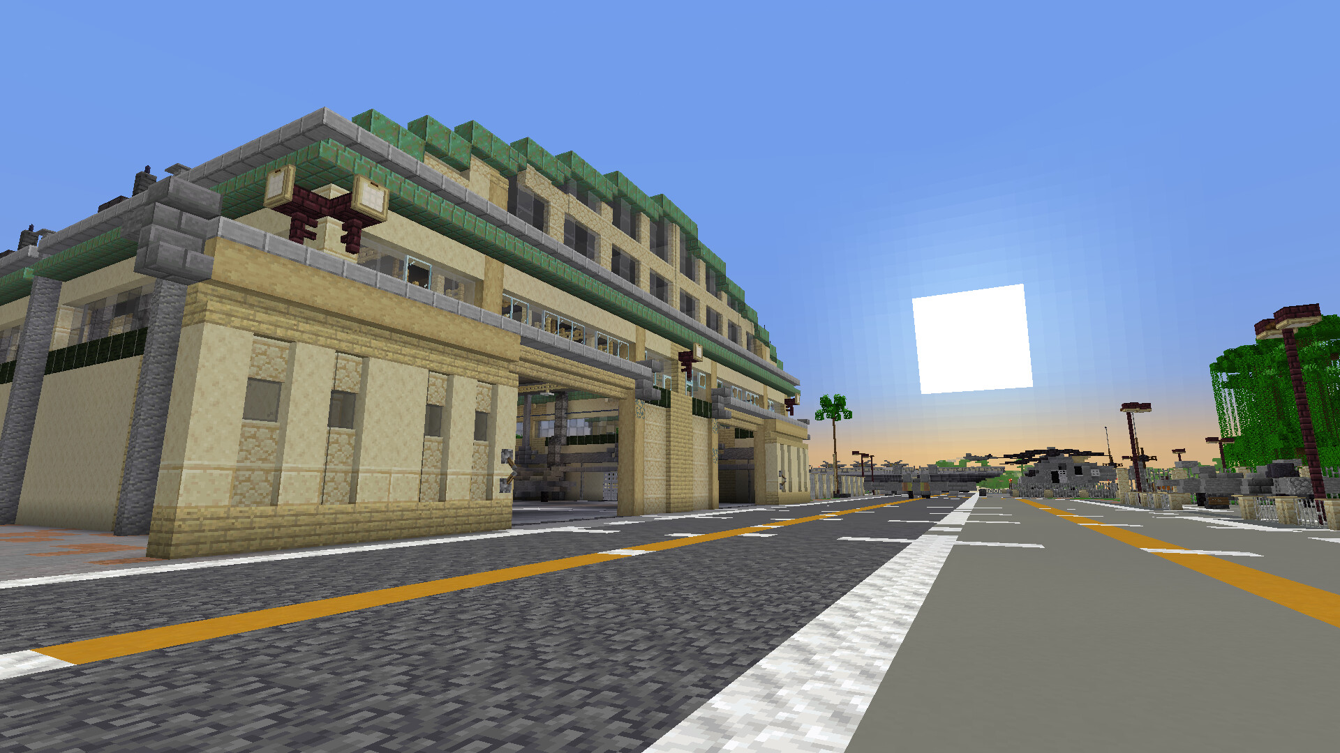 Air Force Base & Carrier Minecraft Map