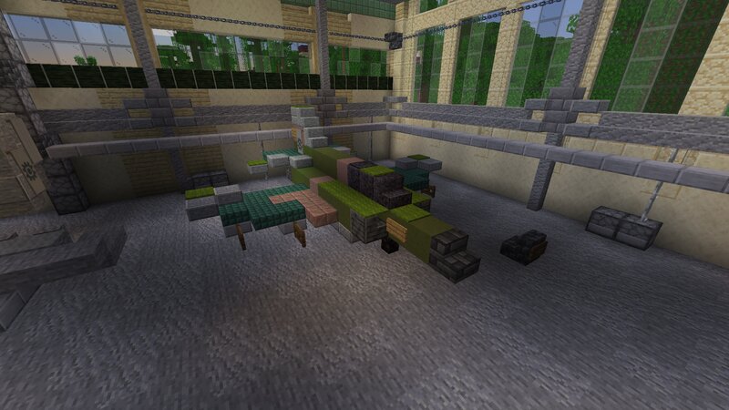 Air Force Base & Carrier Minecraft Map
