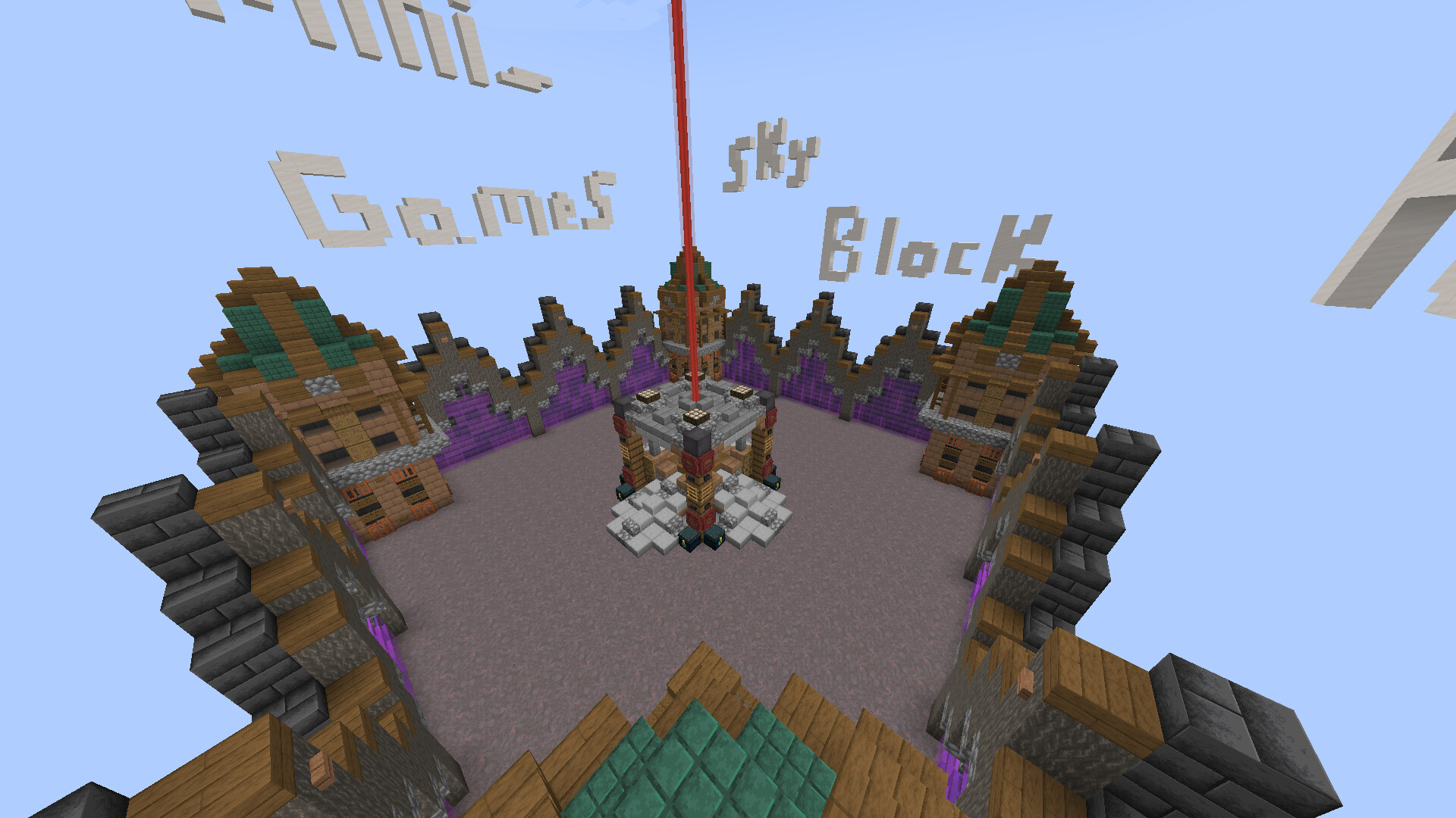 Mini Hub Minecraft Map