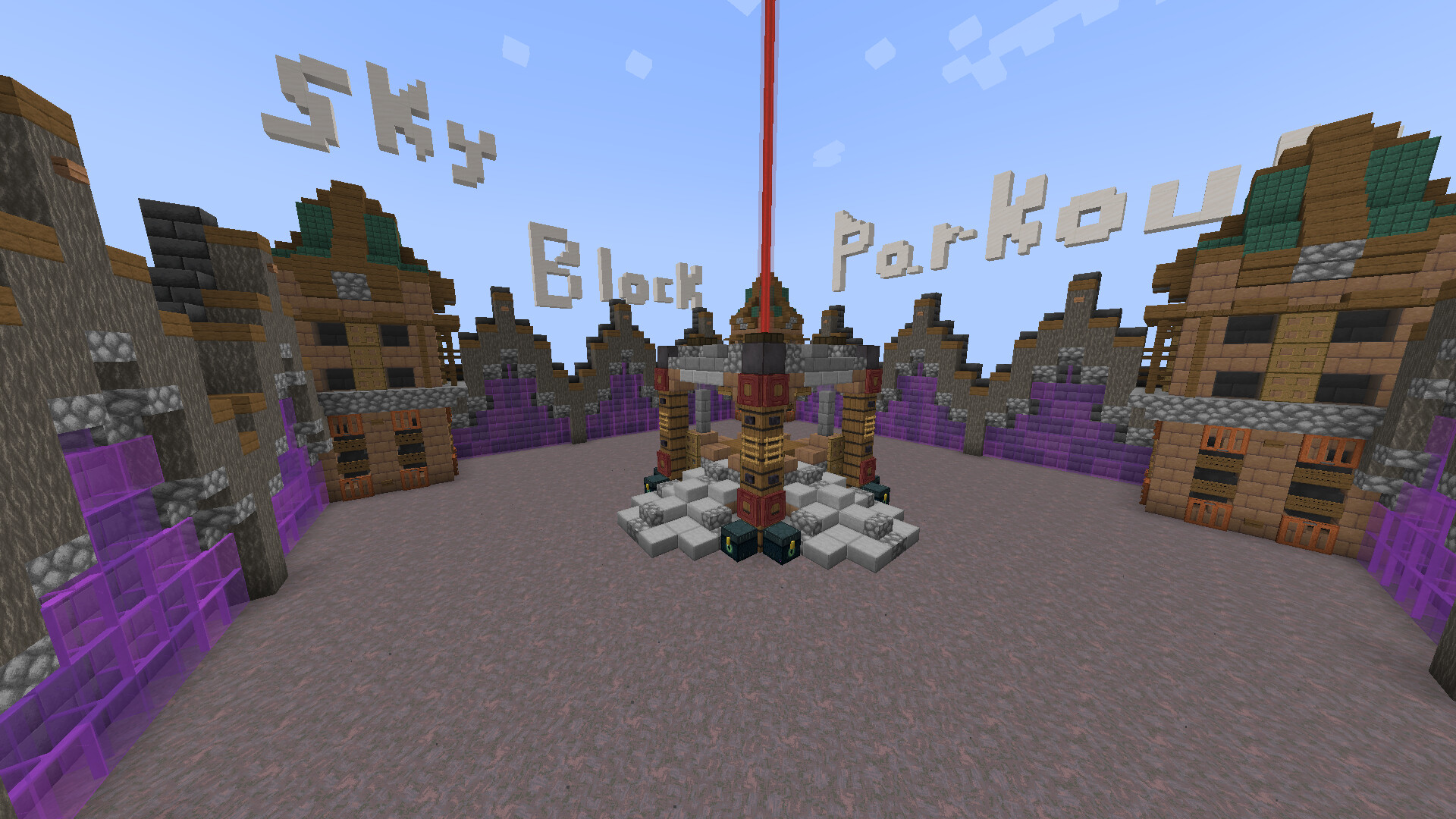 Mini Hub Minecraft Map