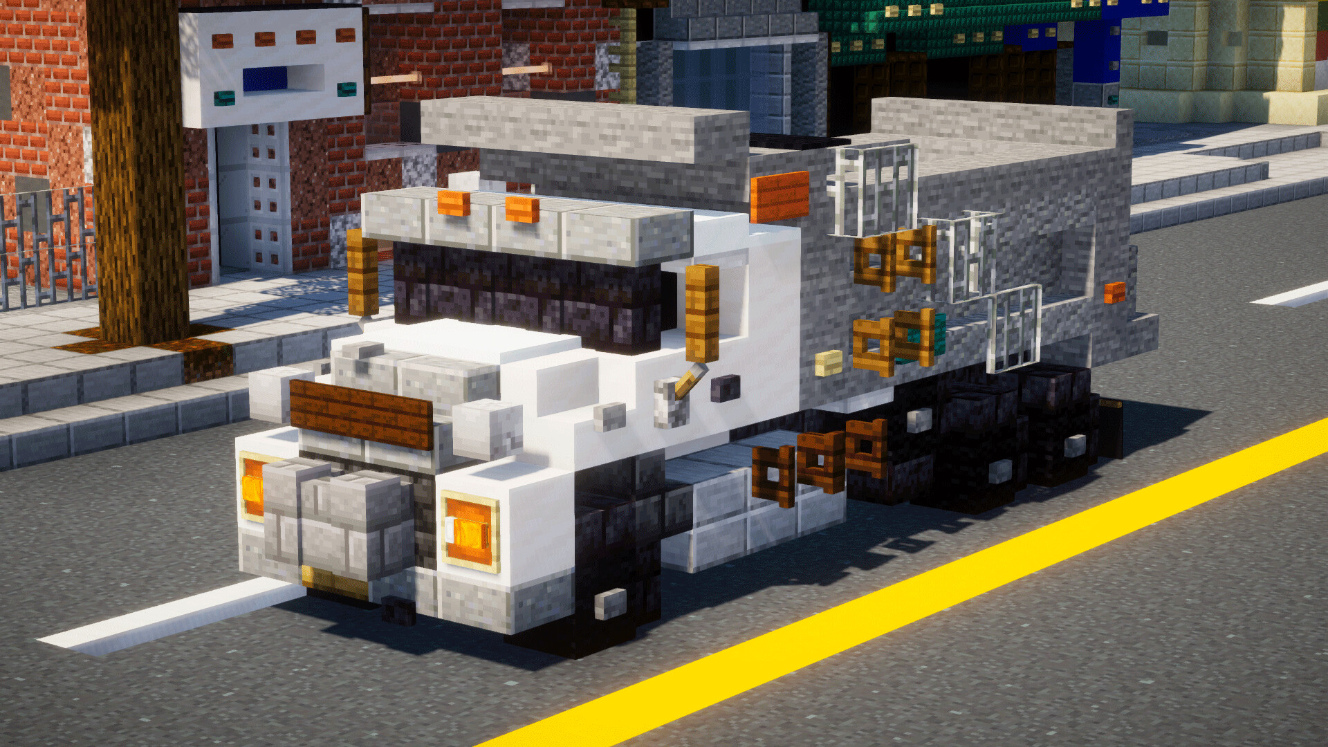 Mack Heavy Dump Truck Minecraft Map