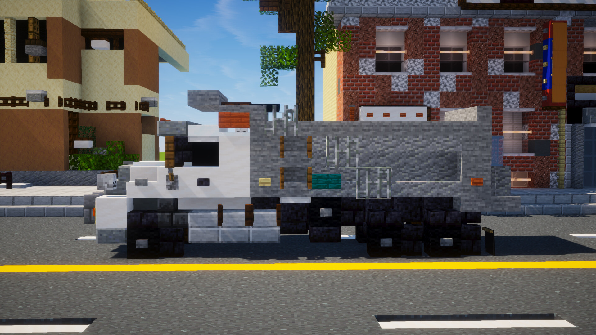Mack Heavy Dump Truck Minecraft Map