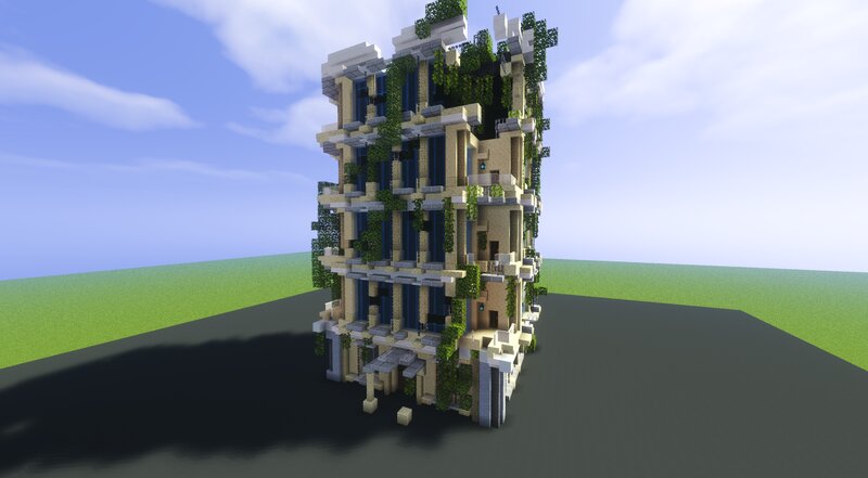 Apocalypse Skyscraper #1 Minecraft Map
