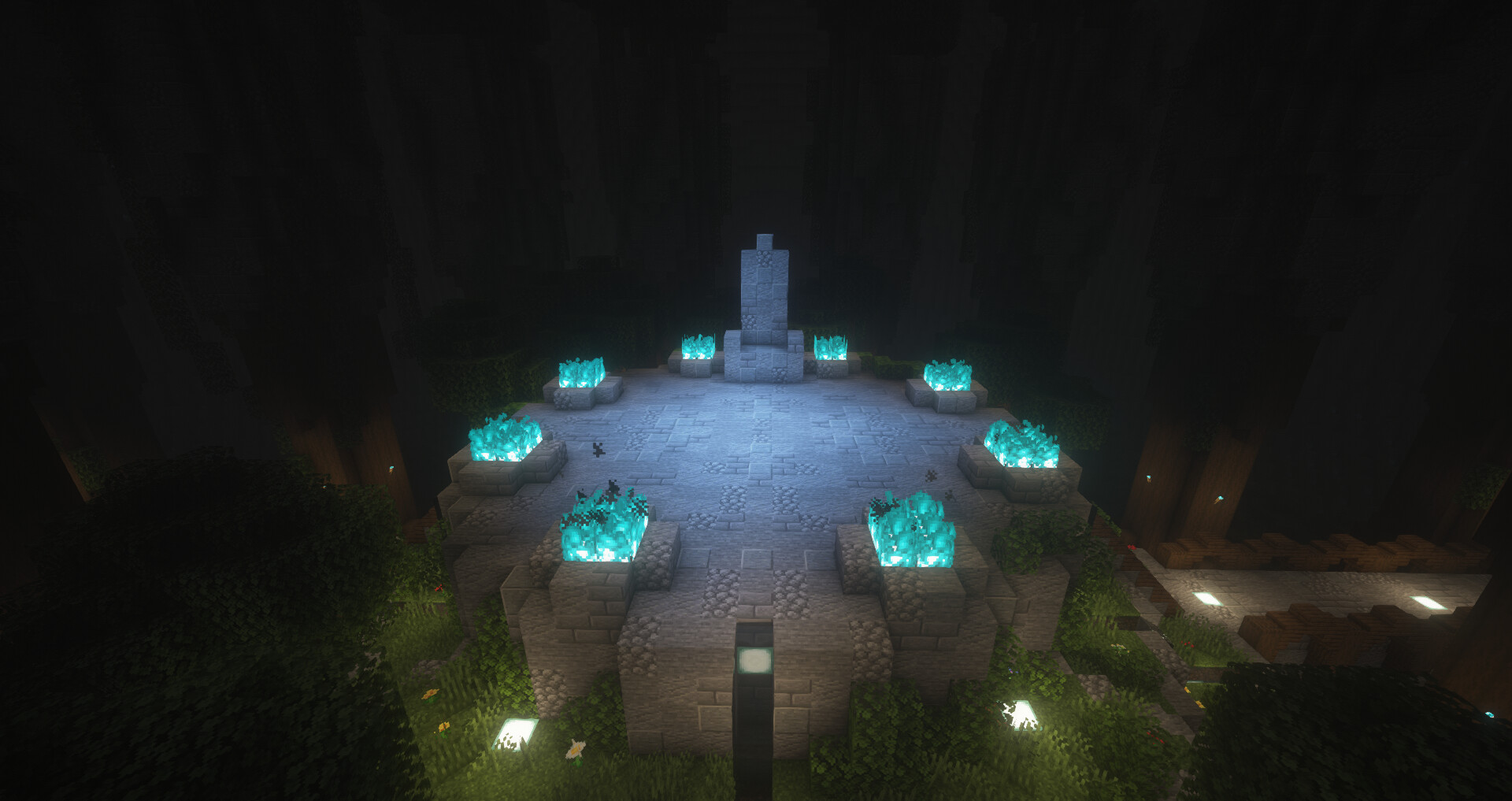 Underground Throne room Minecraft Map