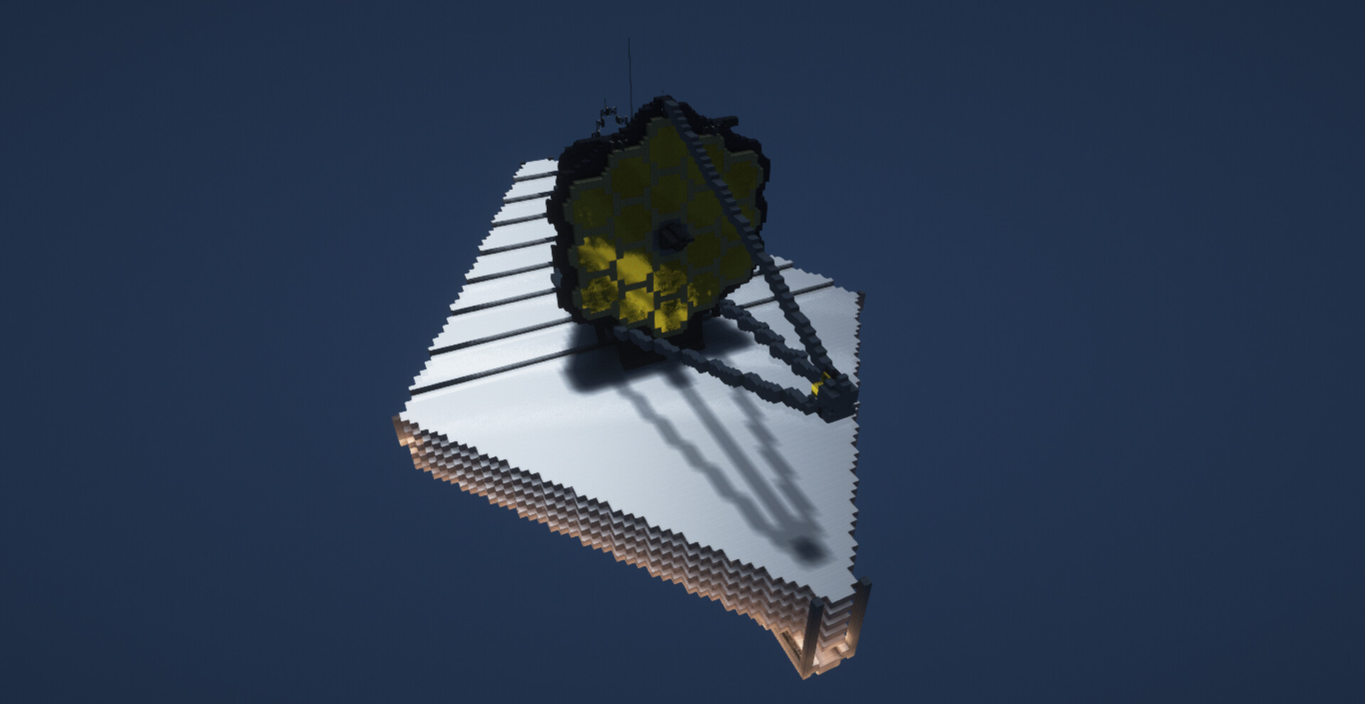 James Webb Space Telescope (JWST) [UPDATED MODEL] Minecraft Map