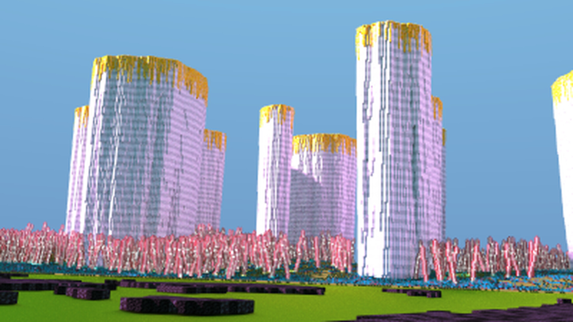 Alien exo world! Minecraft Map