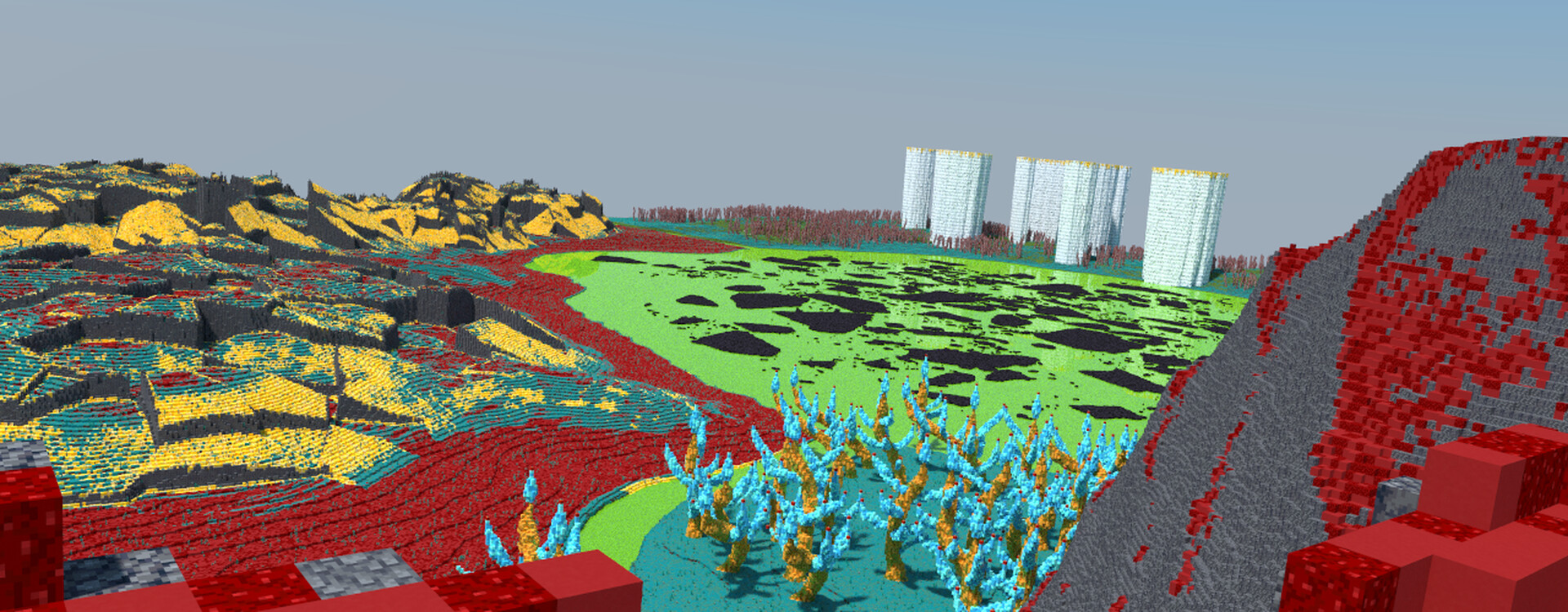 Alien exo world! Minecraft Map