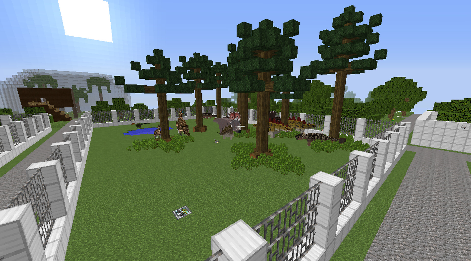Parque Dos Dinossauros Minecraft Map