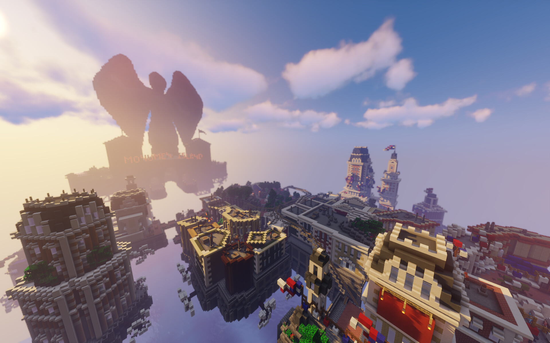 Bioshock Infinite in Minecraft Minecraft Map