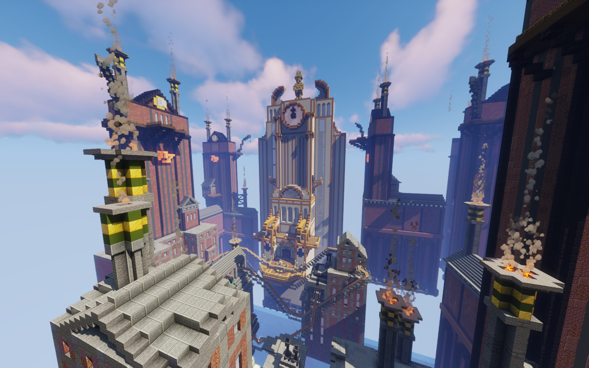 Bioshock Infinite in Minecraft Minecraft Map