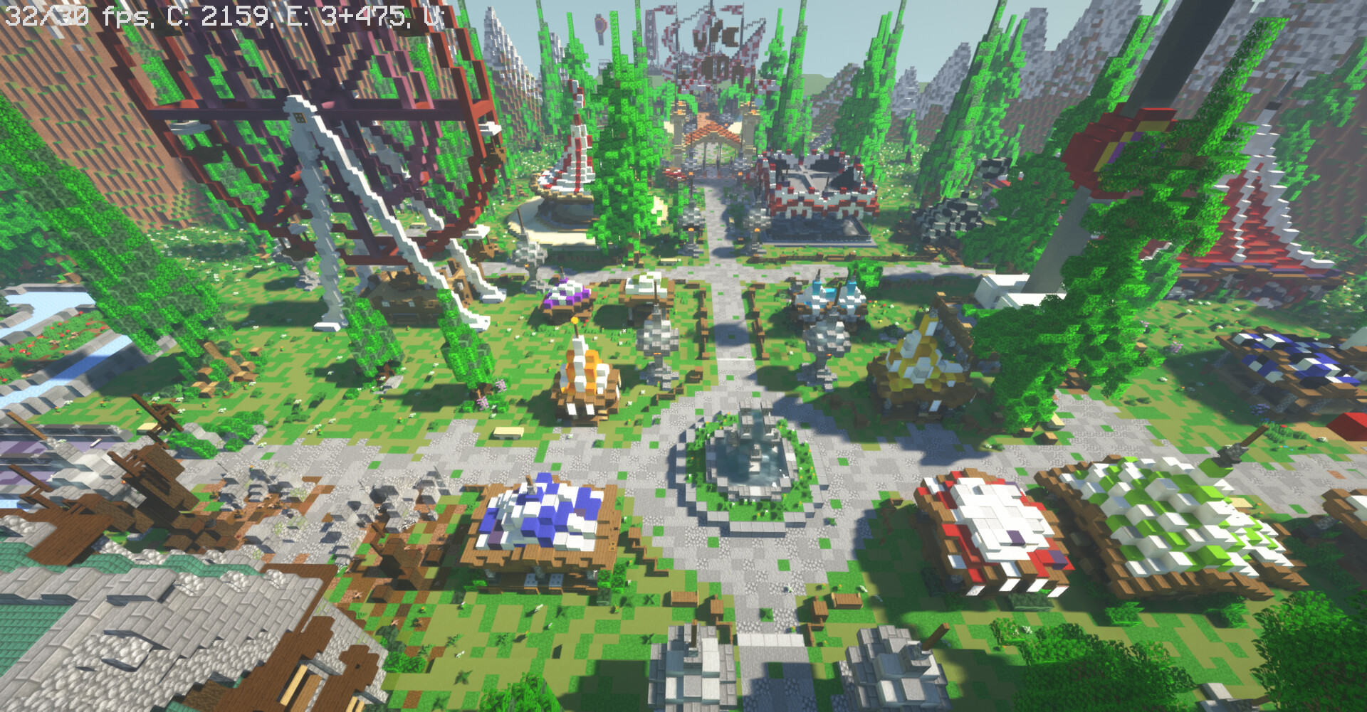Beu's Amusement Park Minecraft Map