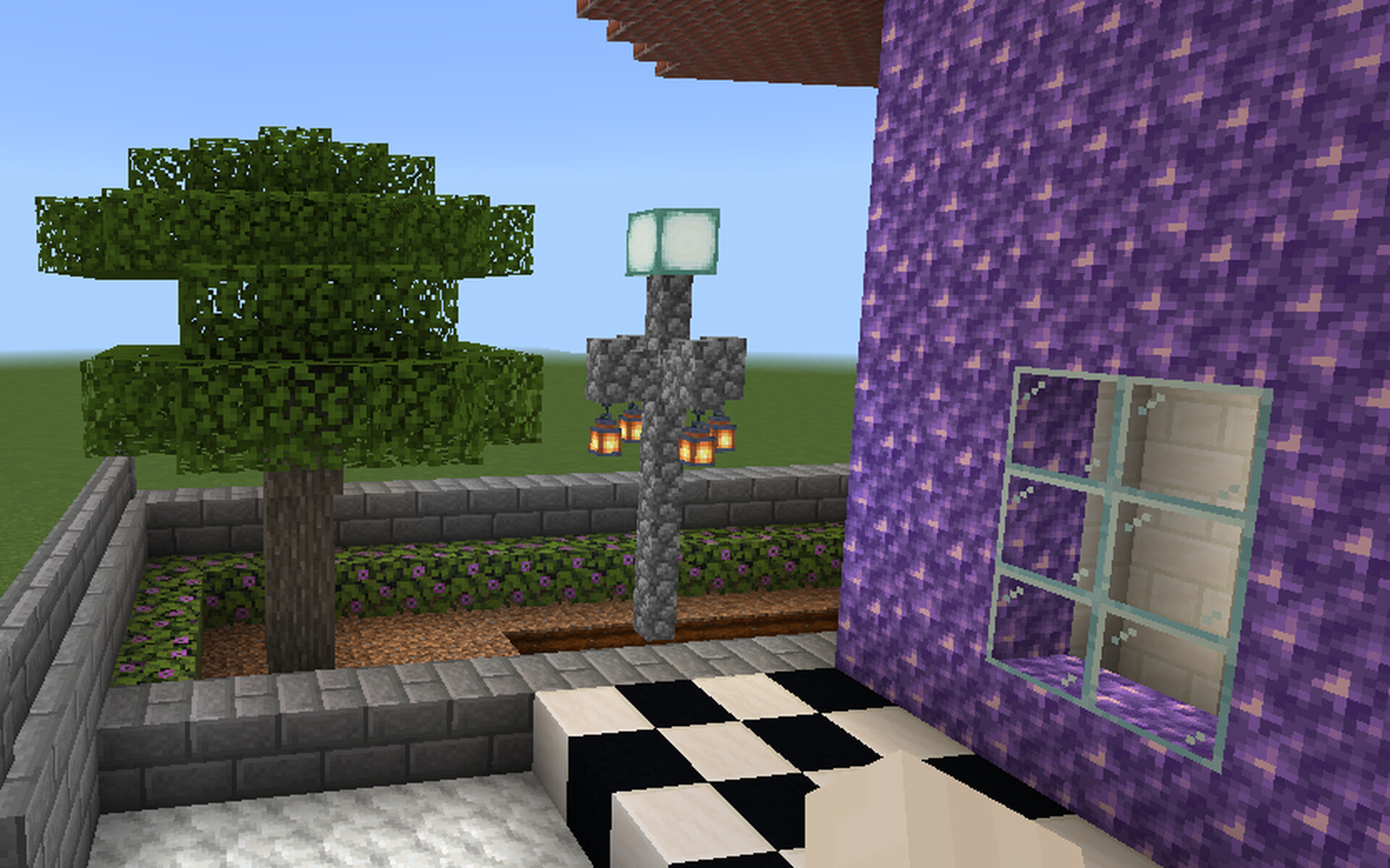 The House Cone Crystal and Modern New House Minecraft Map