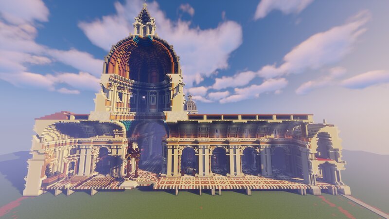 St Peter's basilica Minecraft Map