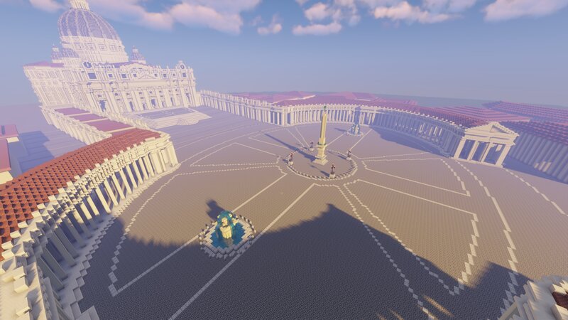 St Peter's basilica Minecraft Map
