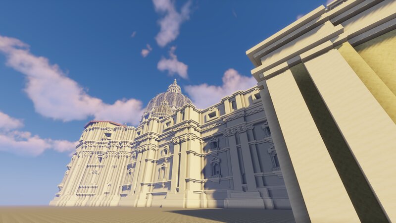 St Peter's basilica Minecraft Map