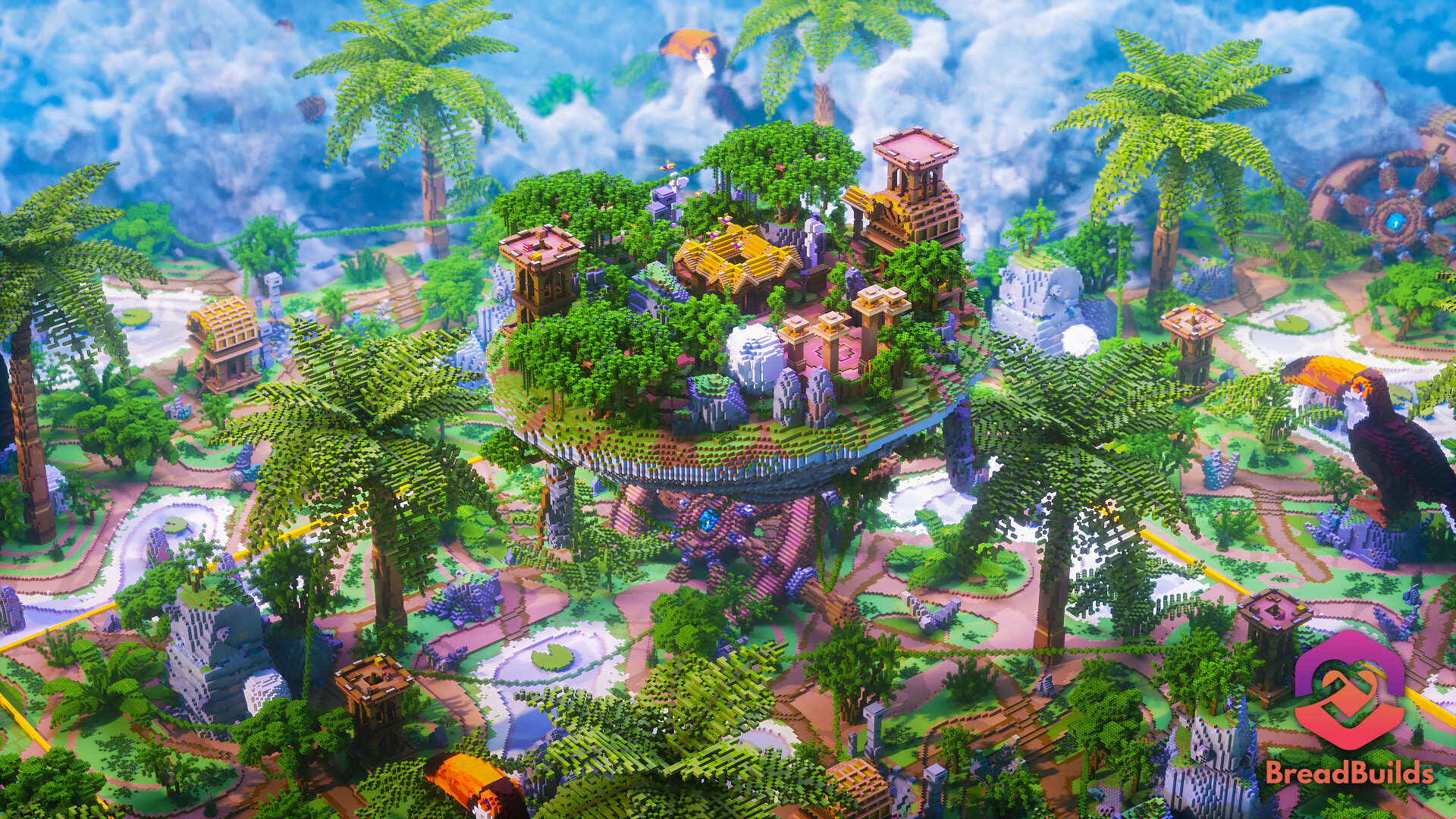 Tropical Pirate Spawn + Warzone Minecraft Map