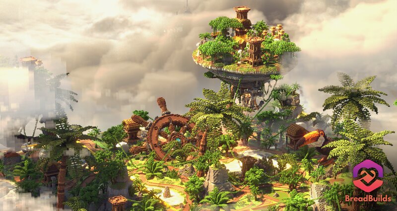 Tropical Pirate Spawn + Warzone Minecraft Map