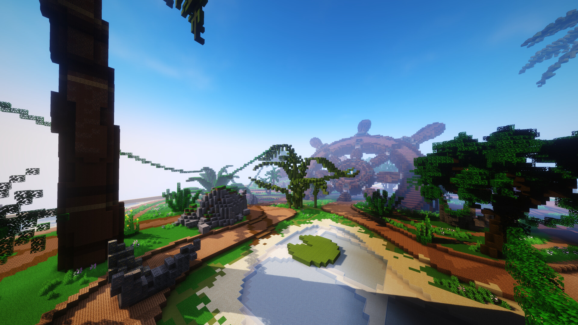 Tropical Pirate Spawn + Warzone Minecraft Map