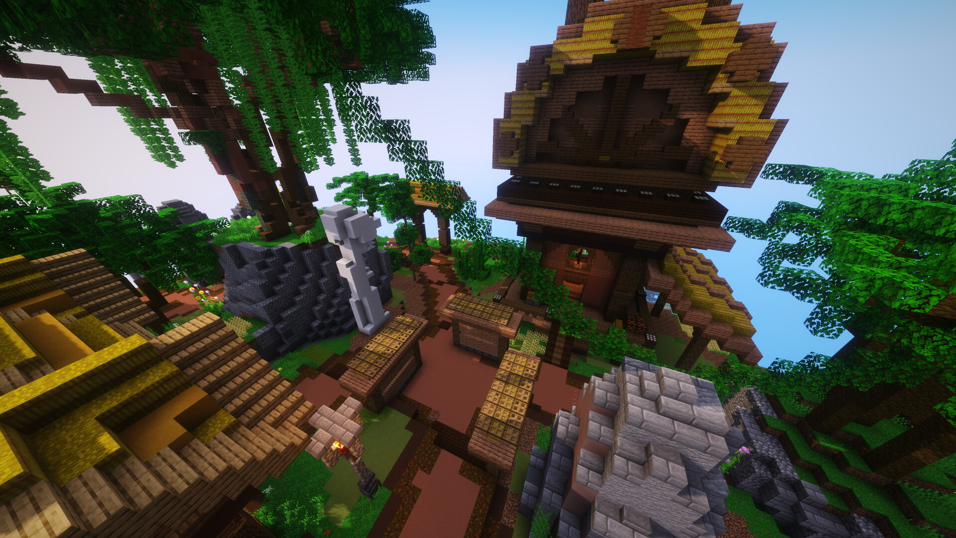 Tropical Pirate Spawn + Warzone Minecraft Map