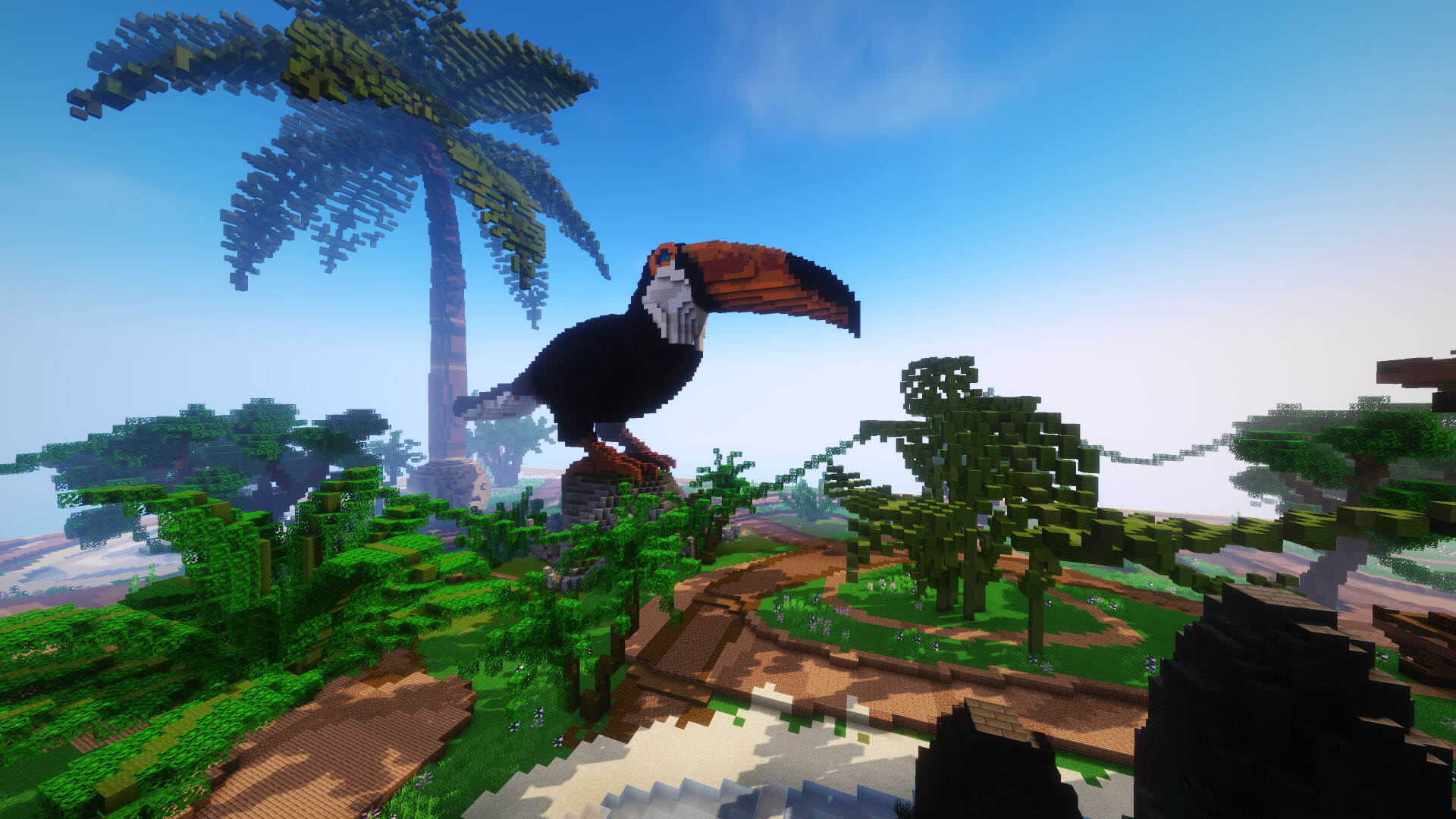 Tropical Pirate Spawn + Warzone Minecraft Map