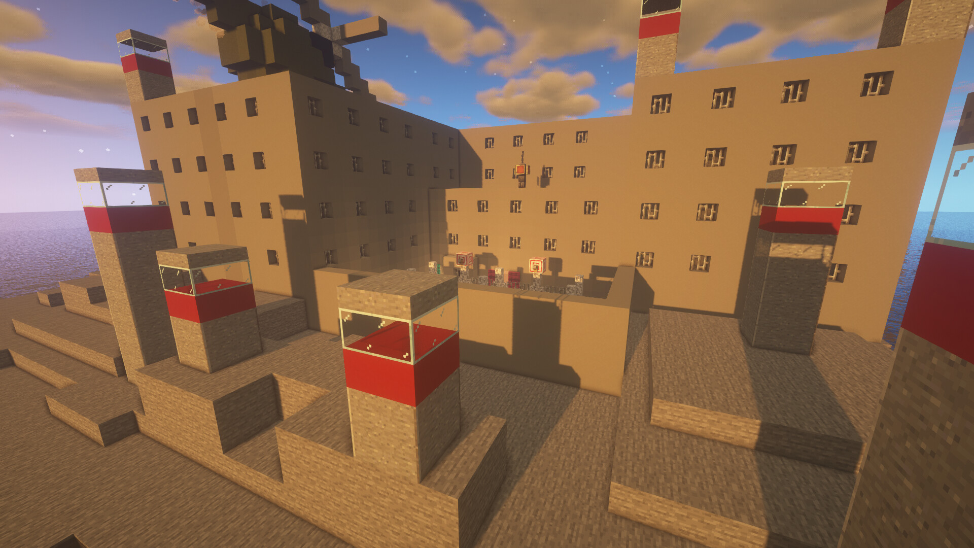 Pixel Gun 3D - Prison (Remastered Version) Minecraft Map