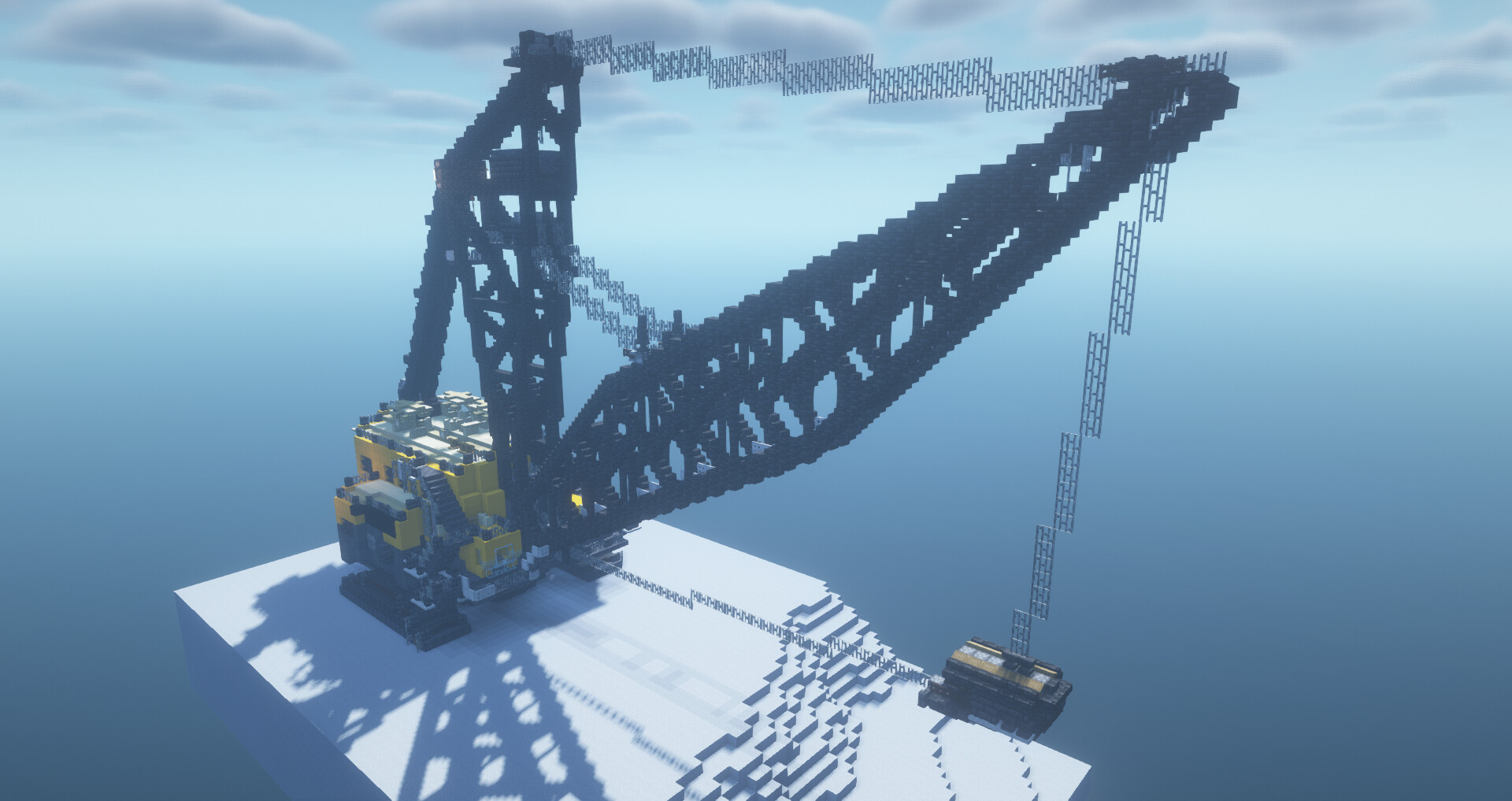 CAT 8750 Dragline Minecraft Map