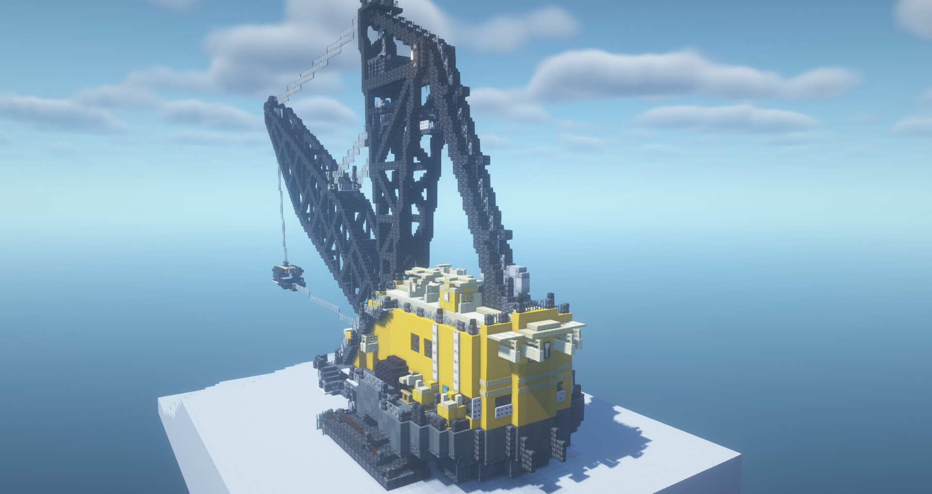 CAT 8750 Dragline Minecraft Map
