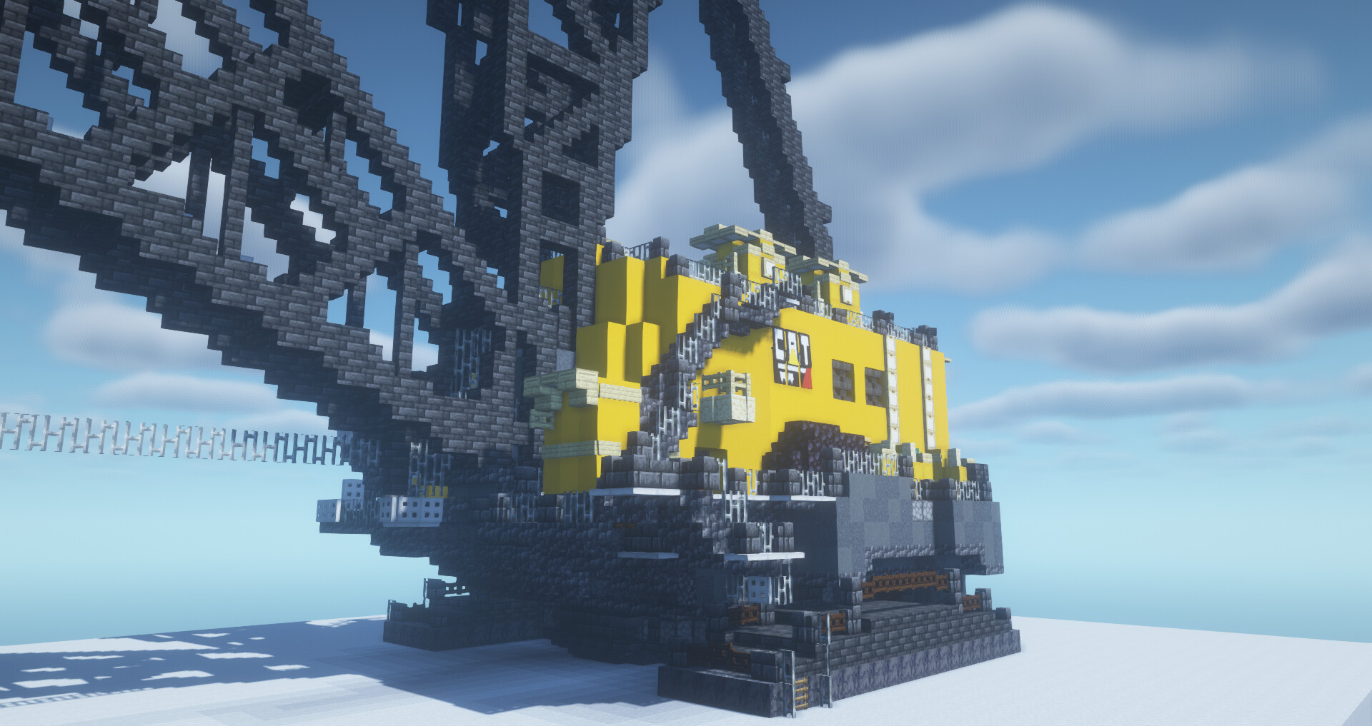 CAT 8750 Dragline Minecraft Map