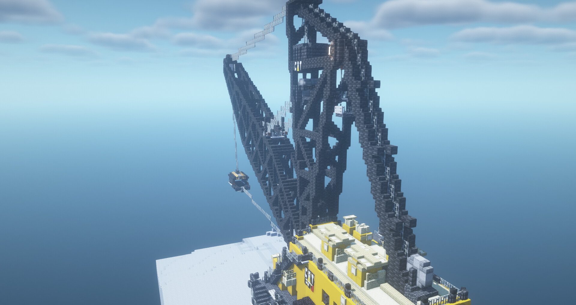 CAT 8750 Dragline Minecraft Map
