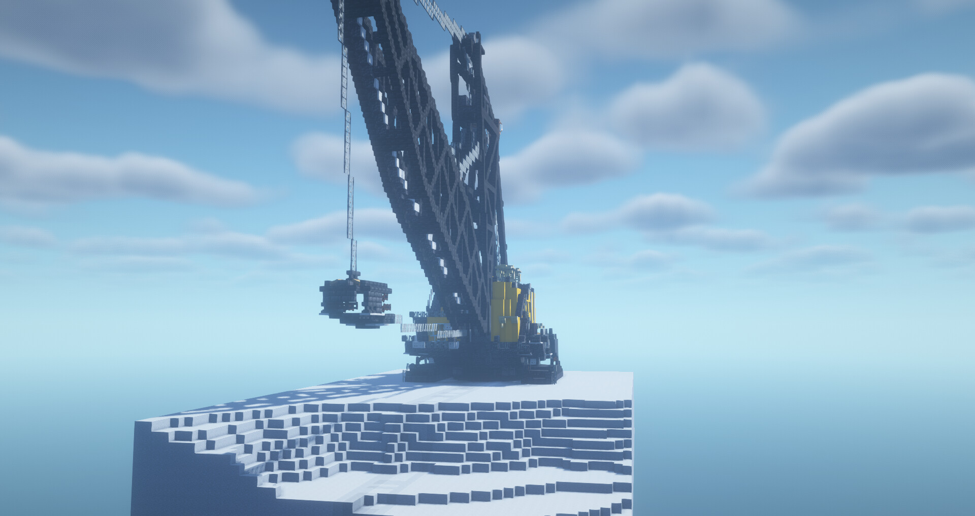 CAT 8750 Dragline Minecraft Map