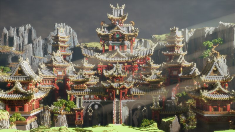 Isolated Palace Minecraft Map