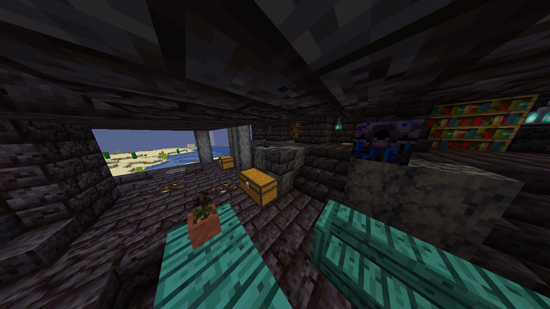 "Restored" Bastion Remnant Minecraft Map