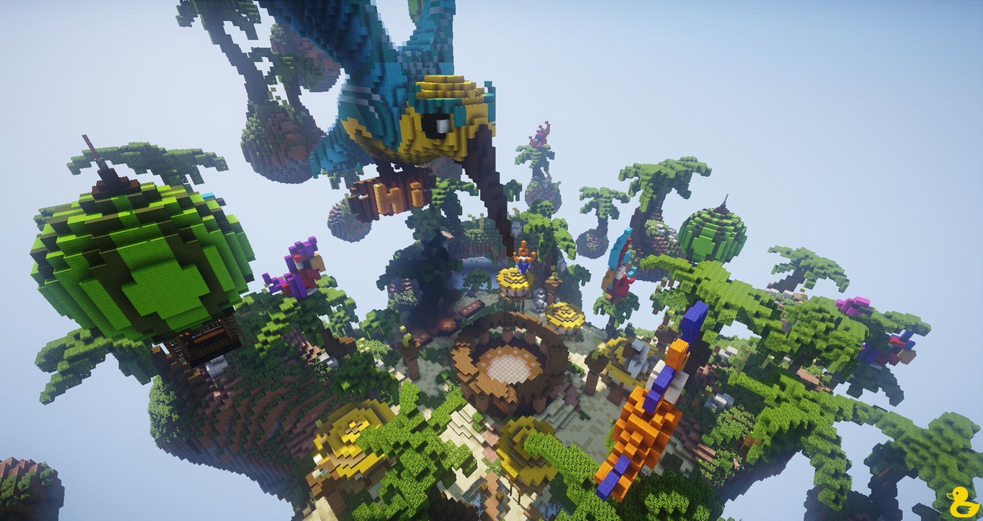 Everlight | 🌀 High Quality Hub/Spawn/Lobby | 🤖 On Discord! Minecraft Map